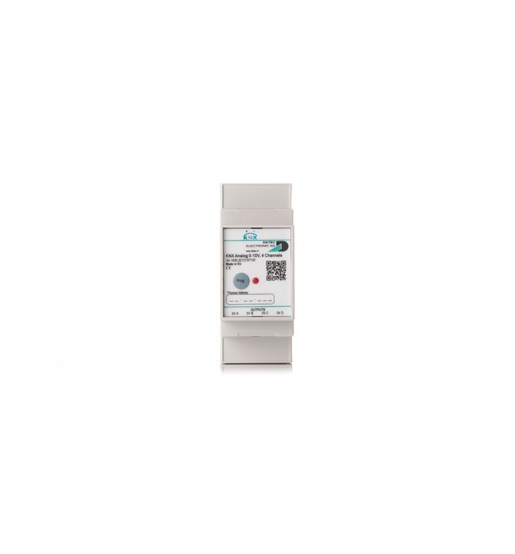 ANALOG 0-10V OUTPUT 4-fold (2 DIN) | DomoEnergyStore