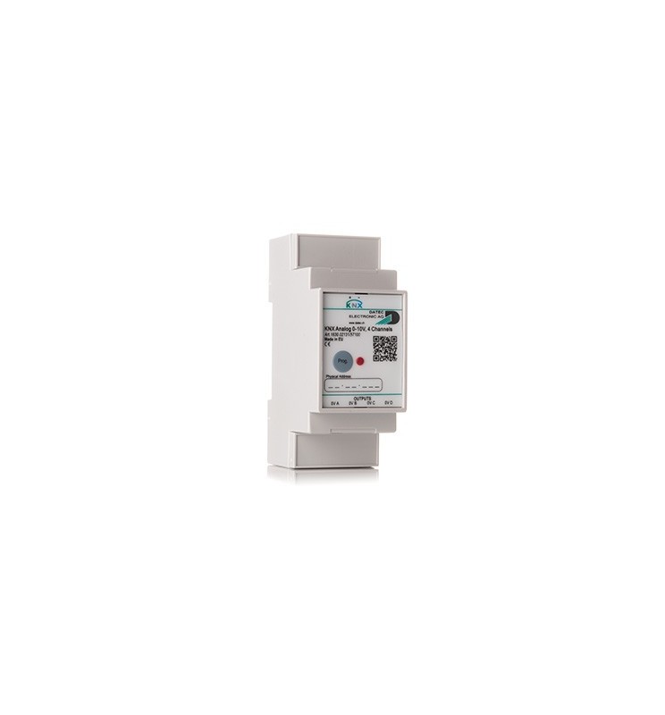 Uscita Analogica KNX DATEC 4 Canali 0-10V DIN
