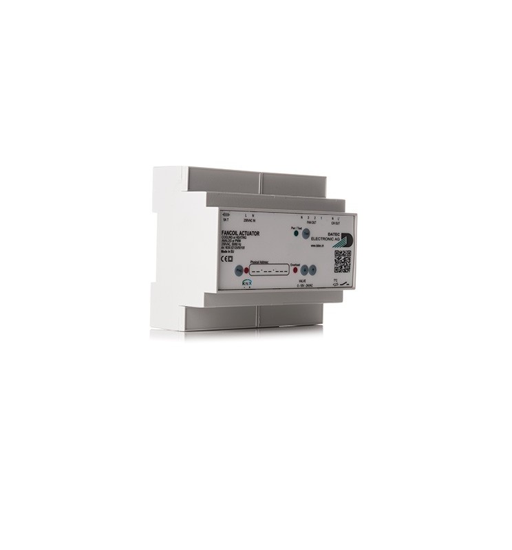 Attuatore KNX Fancoil DATEC 1630.02120/55100 DIN