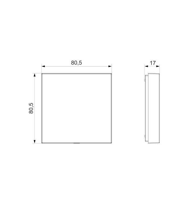 Müller KNX CO2 -Air Quality Sensors & Controls GS 41.10